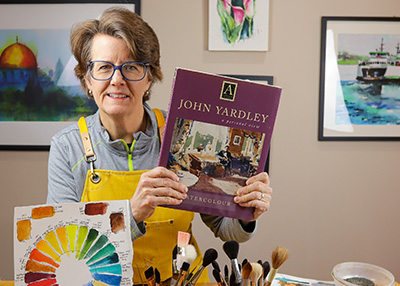 Paint a Winter Wonderland in Watercolor – Kris DeBruine Studio