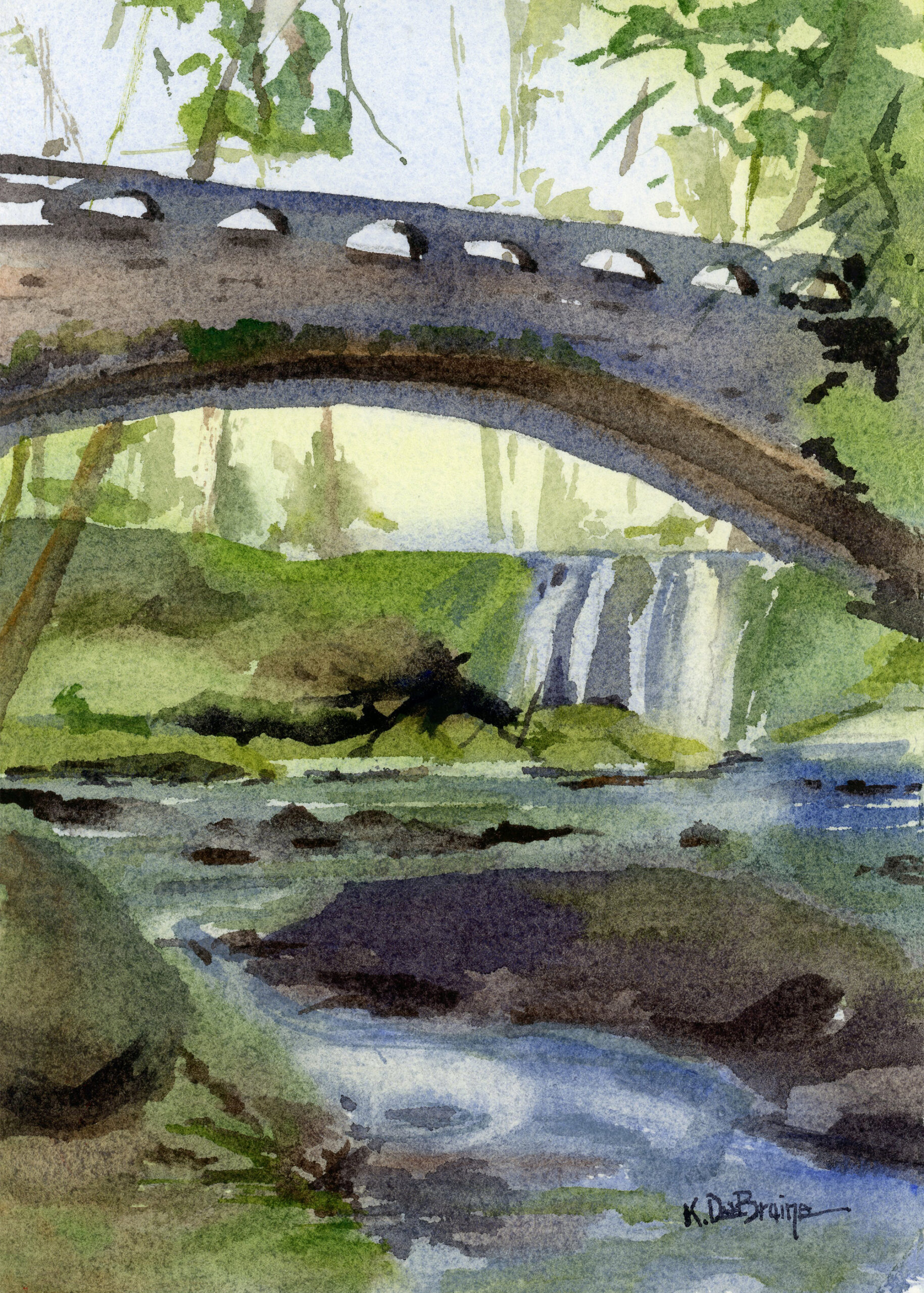 Whatcom Falls Bridge – Kris DeBruine Studio